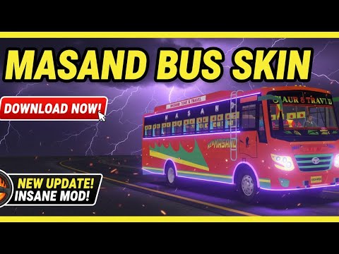Download Now Masand Bus Skin|| - YouTube