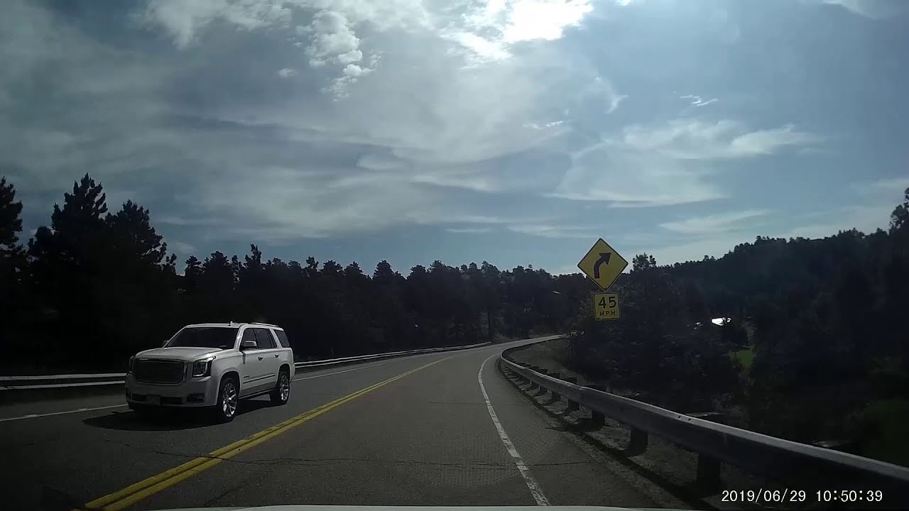 Drive up/down to Lookout Mountain Sprint Triathlon - YouTube