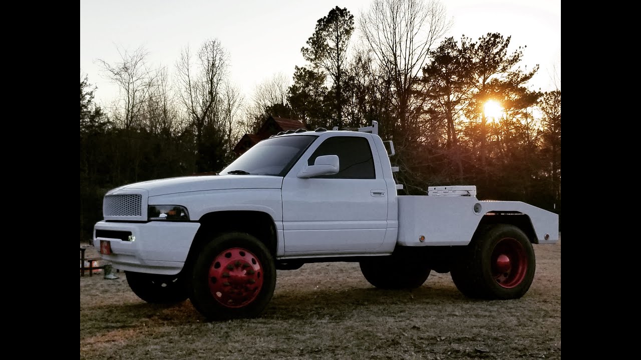 1999 Dodge 3500 2WD independent to 4WD Straight axle swap (Part 1 ...