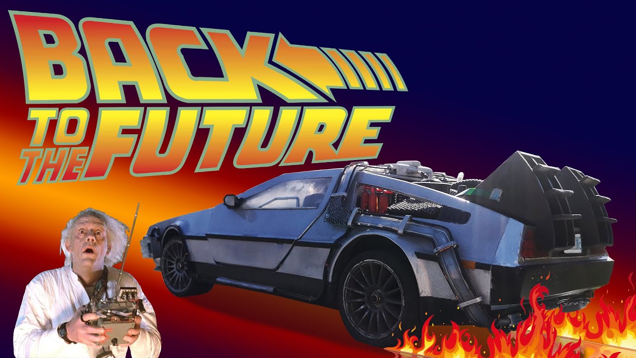 RC DMC-12 Delorean from movie Back to the Future - YouTube