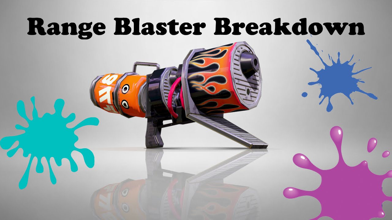 Splatoon | Range Blaster! New Weapon!| Wii U - YouTube