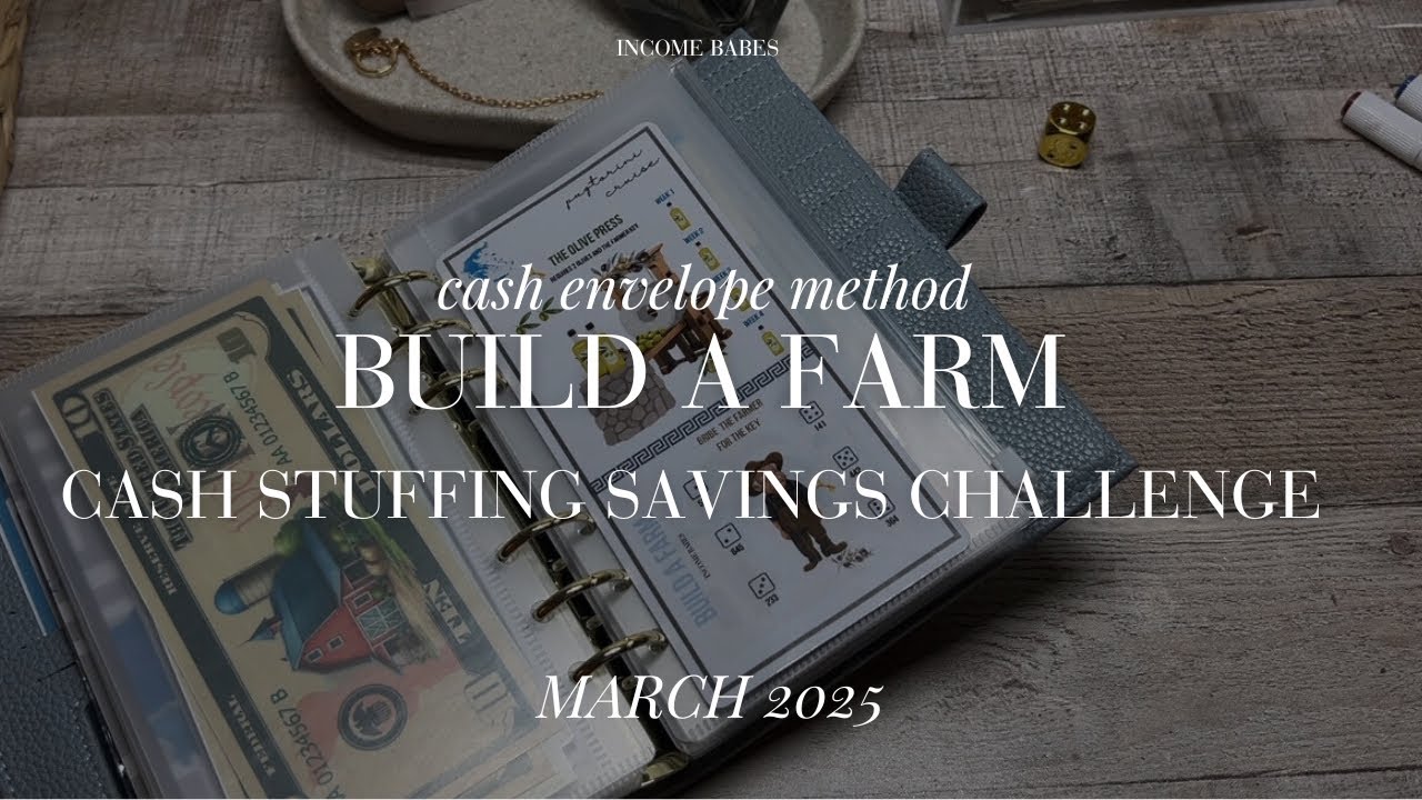 🇬🇷 BUILD A FARM Savings Challenge 🛥️ Cash Envelope Method - YouTube