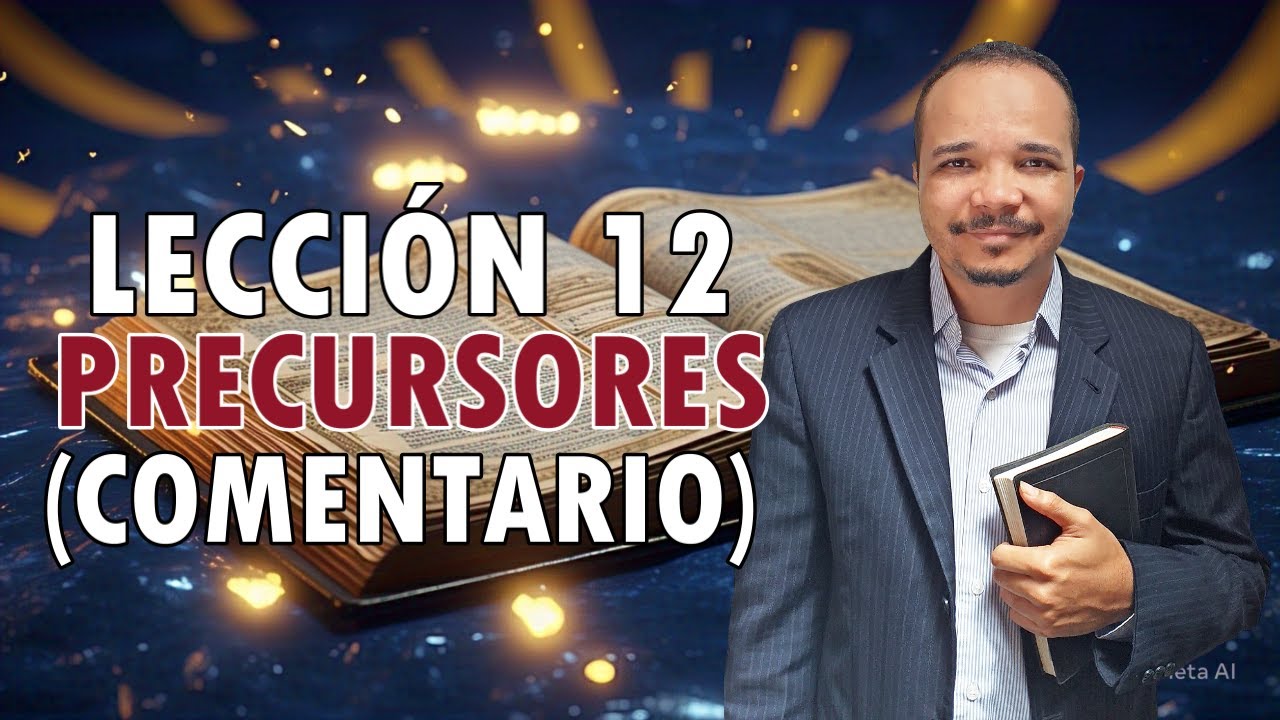 Lección 12: Precursores - Escuela sabática - Comentario Natanael ...