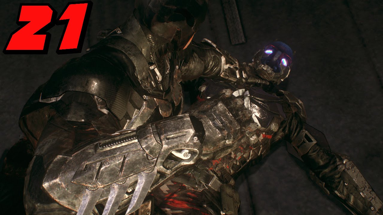 Batman Arkham Knight Part 21: Arkham Knight Tank Battle - YouTube