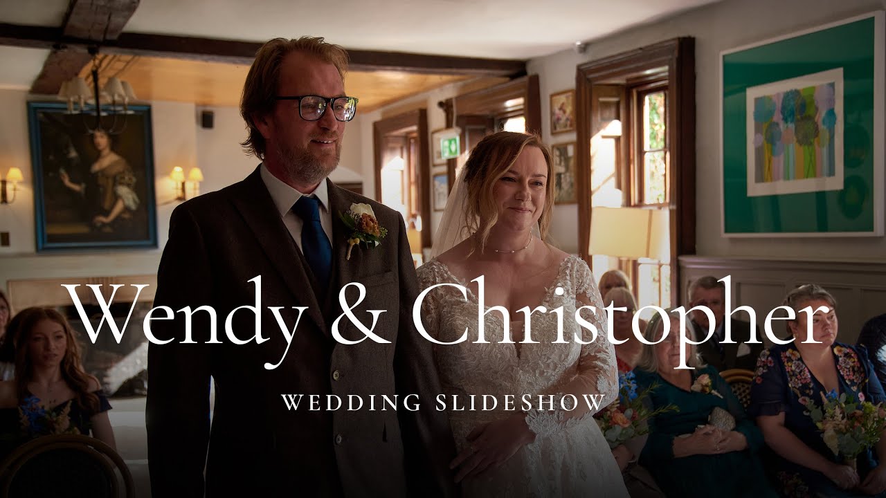 Wendy and Christopher. Wedding Slideshow - YouTube