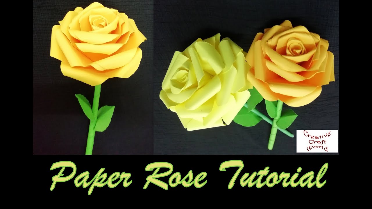 DIYPaperRose How To Make Paper Rose Easy Rose Tutorial diypaperrose-how-to-make-paper-rose-easy-rose-tutorial