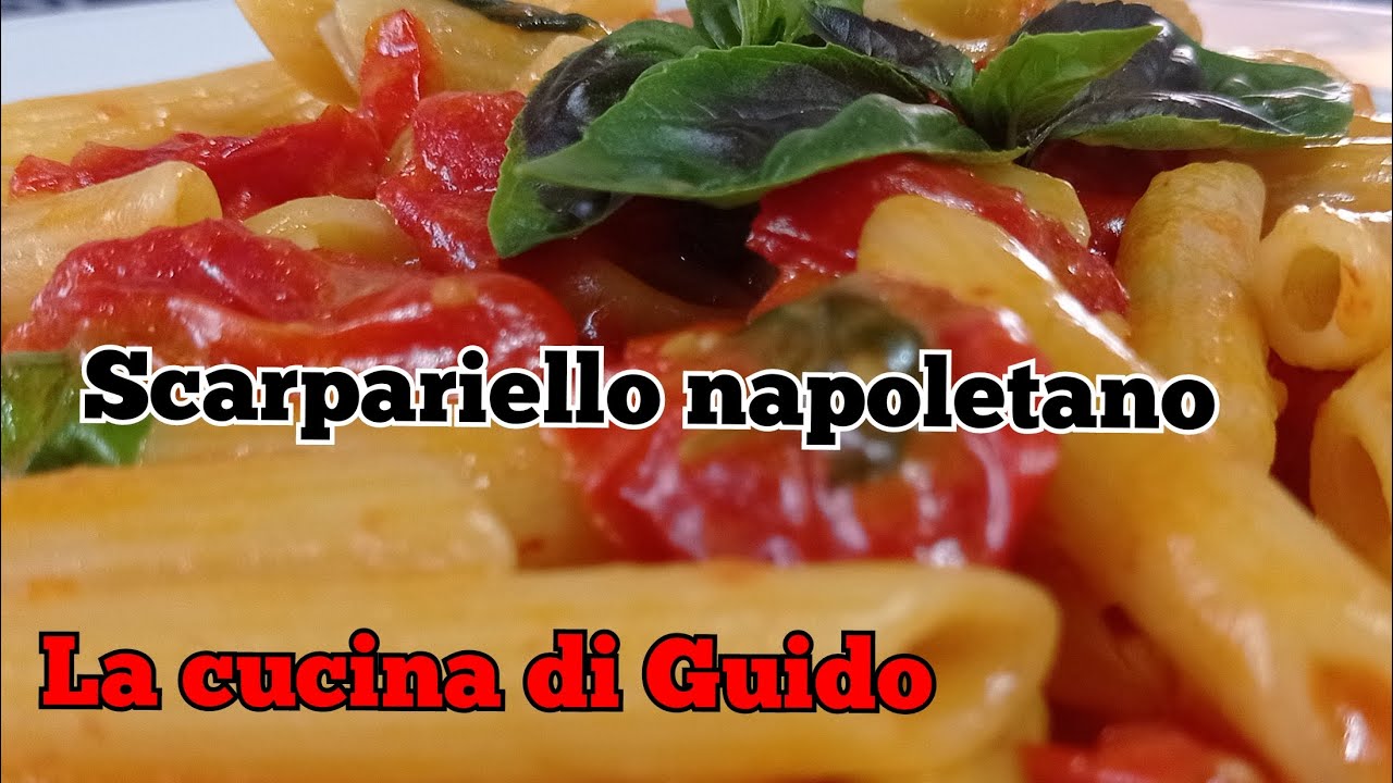 Scarpariello napoletano (un primo facile e di vecchie tradizioni) - YouTube