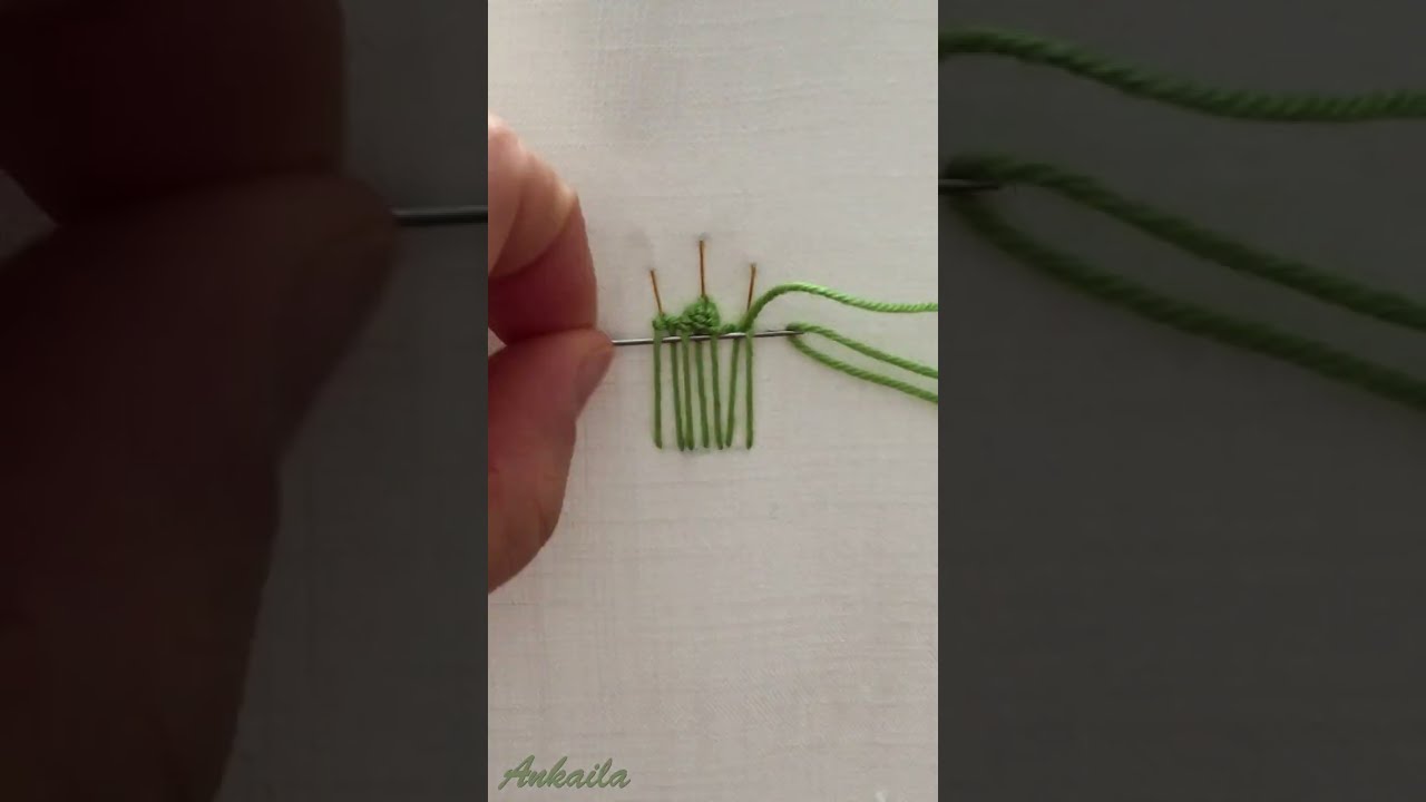 Woven Picot Stitch Tutorial - YouTube