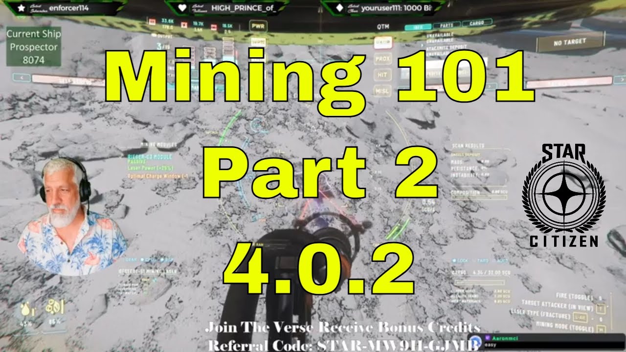 Star Citizen | Mining 101 - Part 2 | 4.0.2 - YouTube