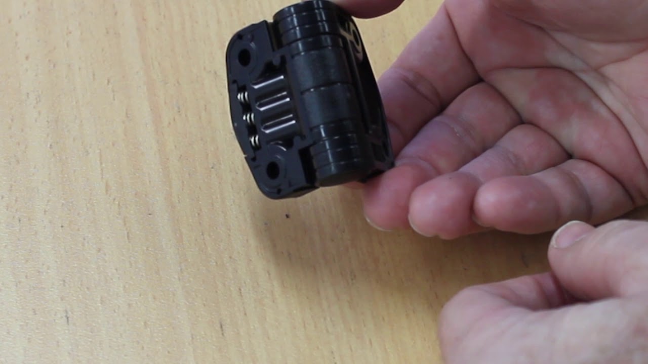 Two position hinge (BHC6-6) - YouTube