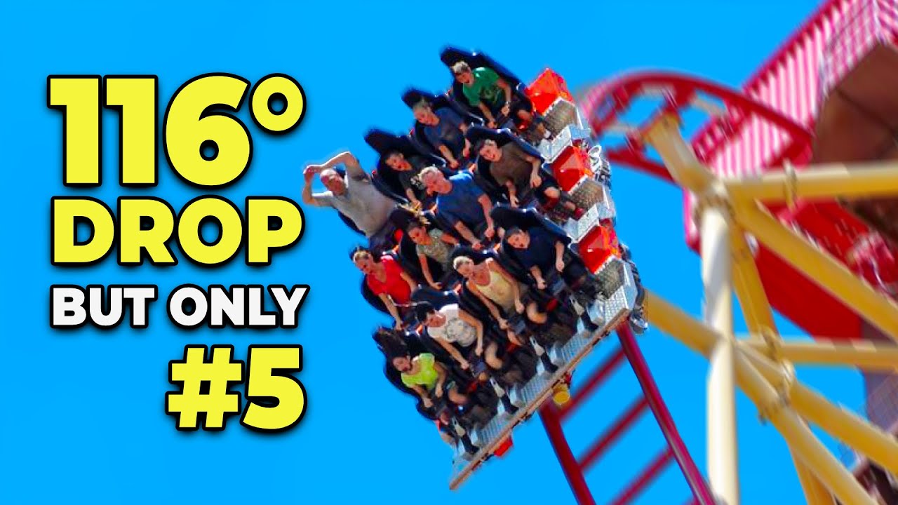 Top 10 STEEPEST Roller Coaster Drops in the WORLD! (2026) - YouTube