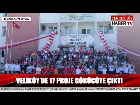 Veliköy'de 17 proje görücüye çıkmış