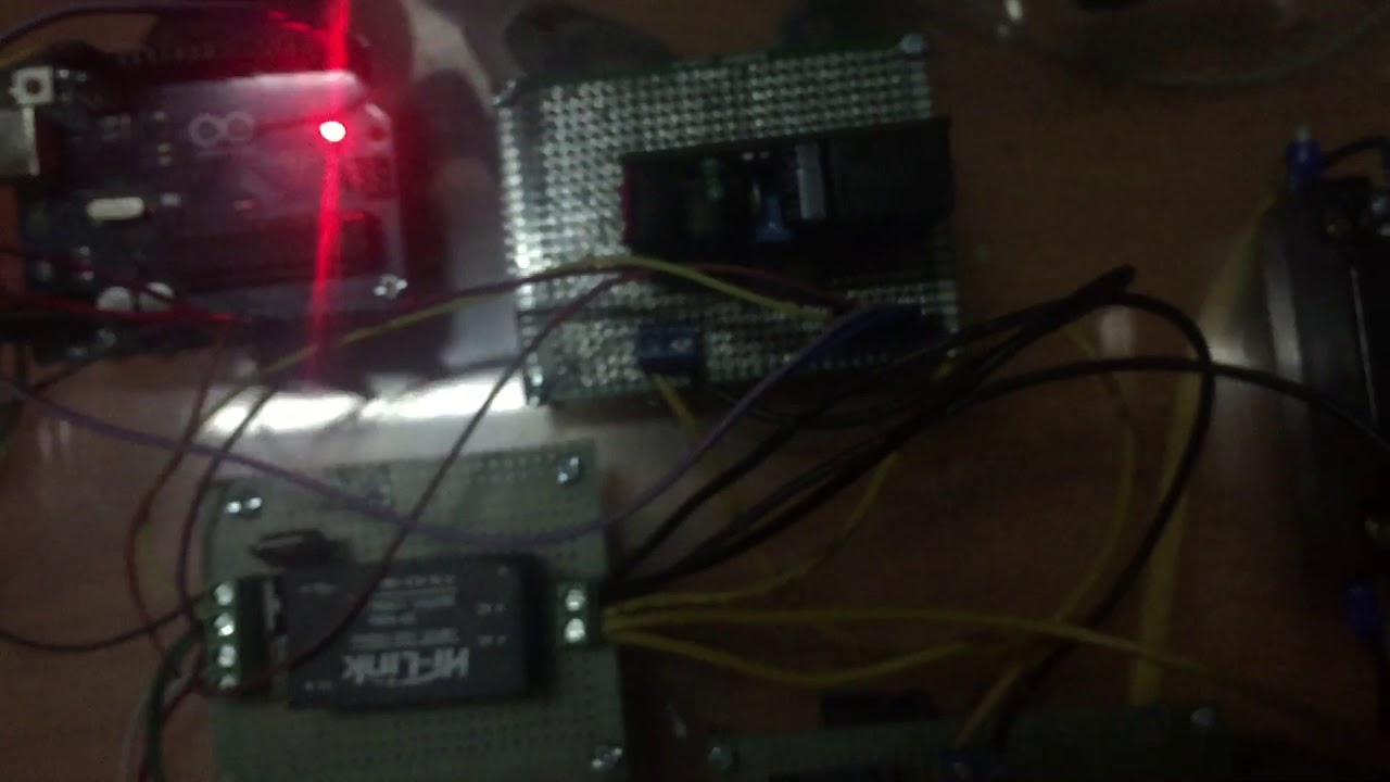 Power line KQ330 arduino uno demo - YouTube