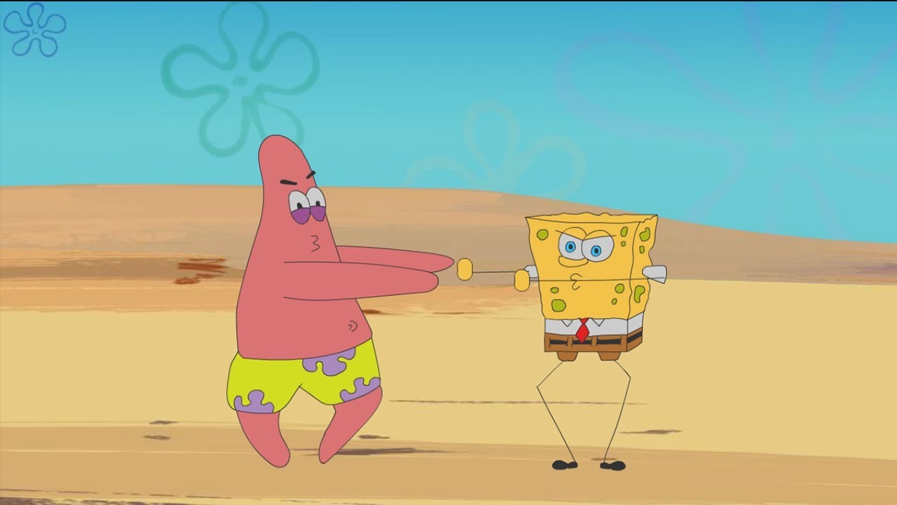 SpongeBob & Patrick FUSION | SPONTRICK VS MICKEY MOUSE - YouTube