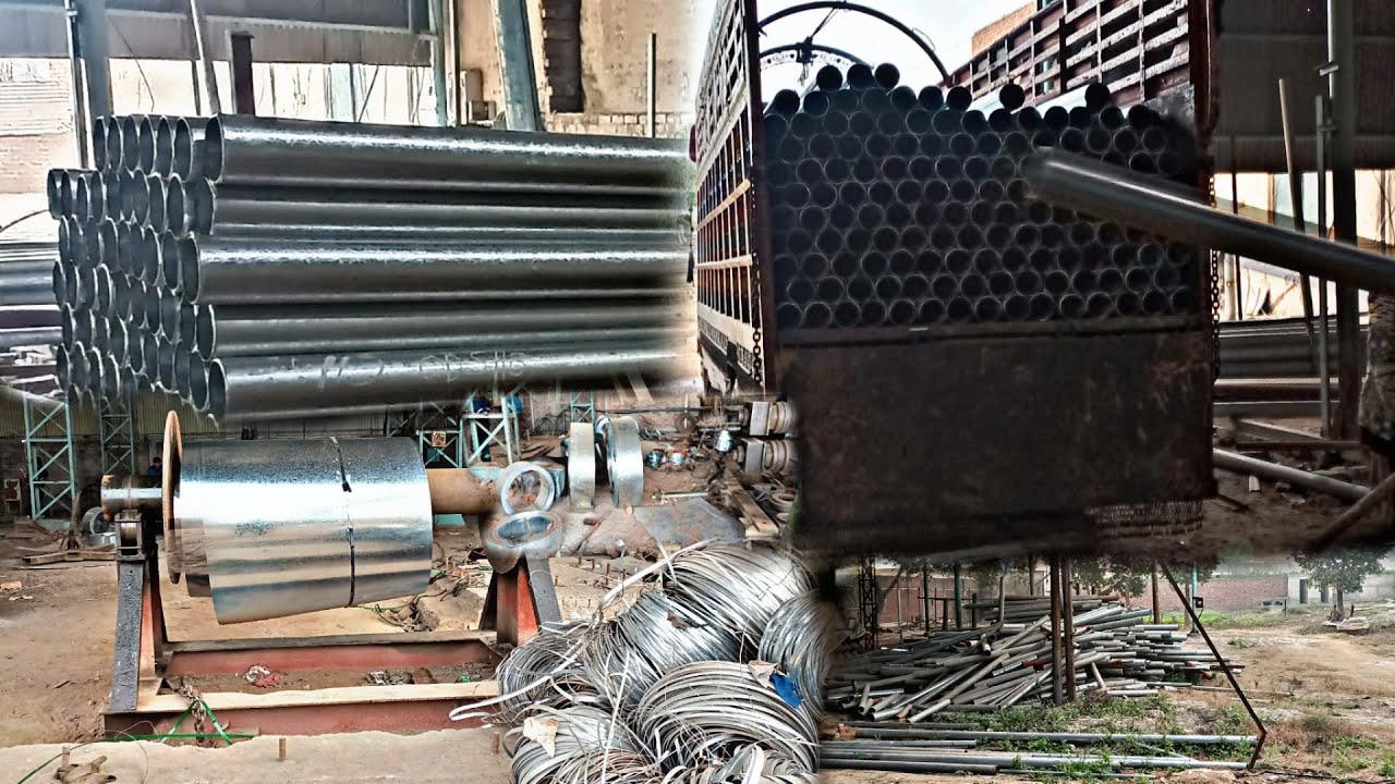 How Tube Well Water Pipes Are Made||Tube Well Pipes Manufacturing ...