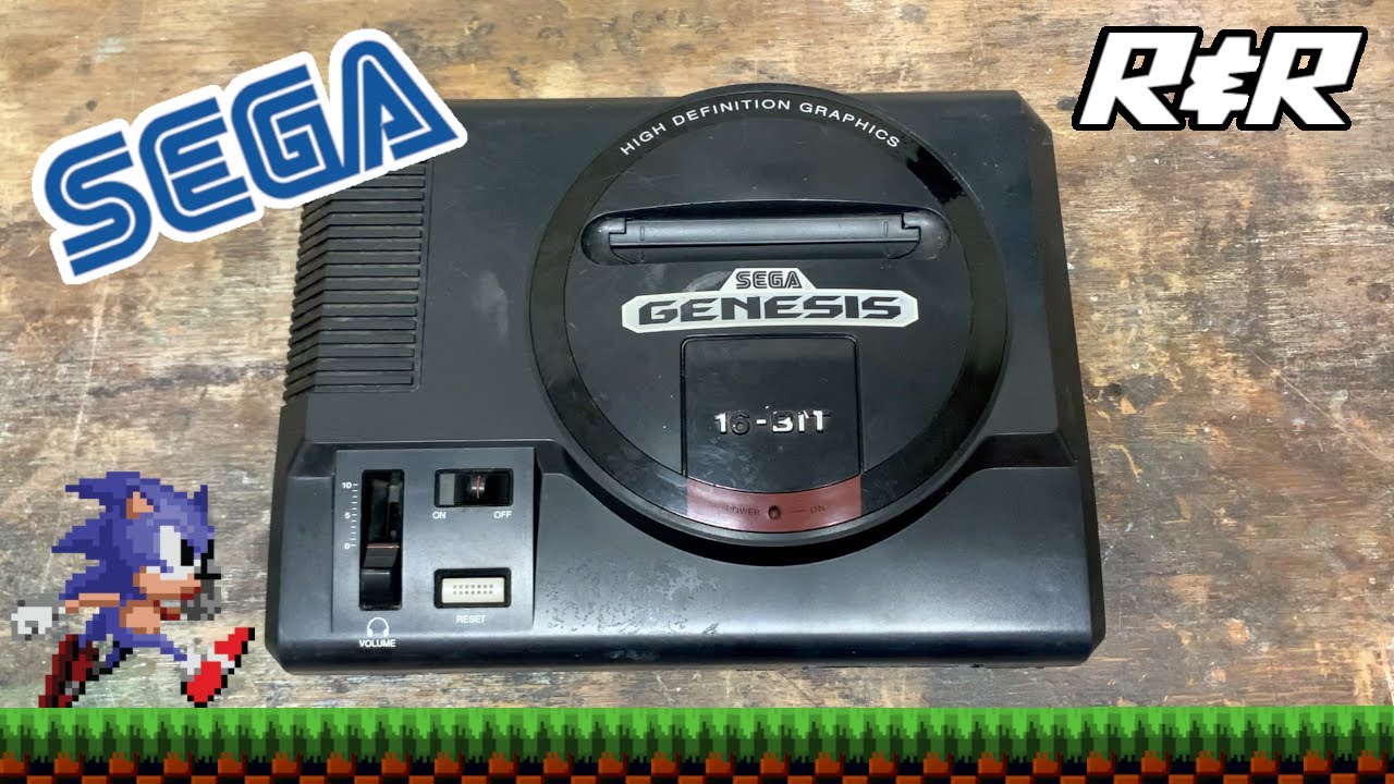 Sega Genesis Console Restoration | Mega Drive Retro Tech Repair - YouTube