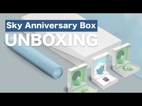 [UNBOXING] Sky Anniversary Box | That Sky Shop | Sky CoTL - YouTube
