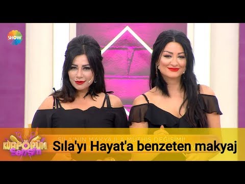 Özlem'den Sıla'yı Hayat'a benzeten makyaj
