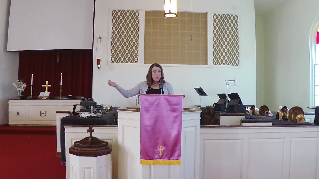 Sermon given by Pastor Kate Muhlbaier on 3/1 - YouTube