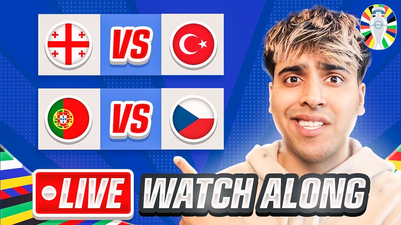 GROUP F *EURO 2024* LIVE WATCH ALONG | Nabhuto LIVE! (w/ @Maqwell ...