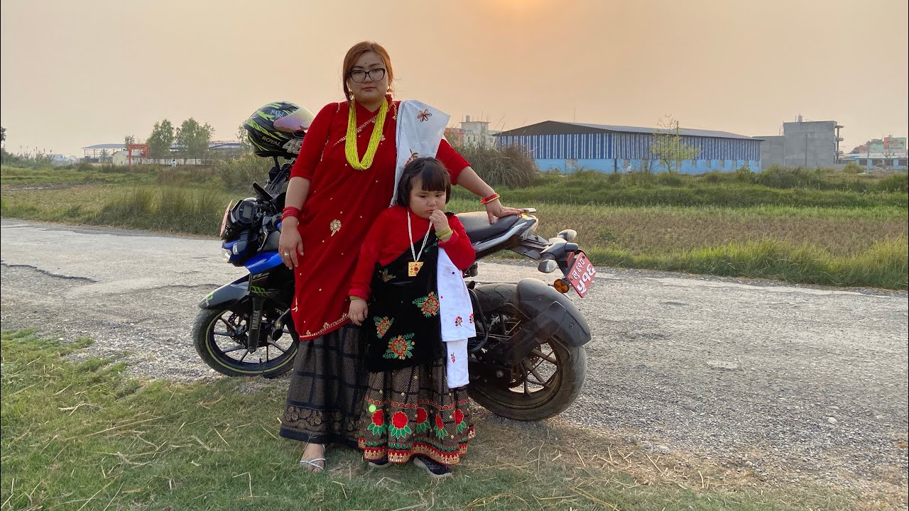 41th Magar diwas vlog 2079 मगर दिवस) ama chori wearing magar dress ...