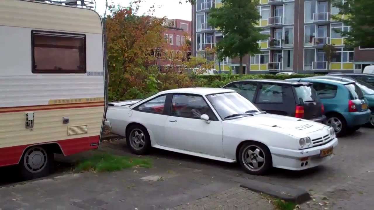VW Karmann Mobil RV + Opel Manta 200 - YouTube