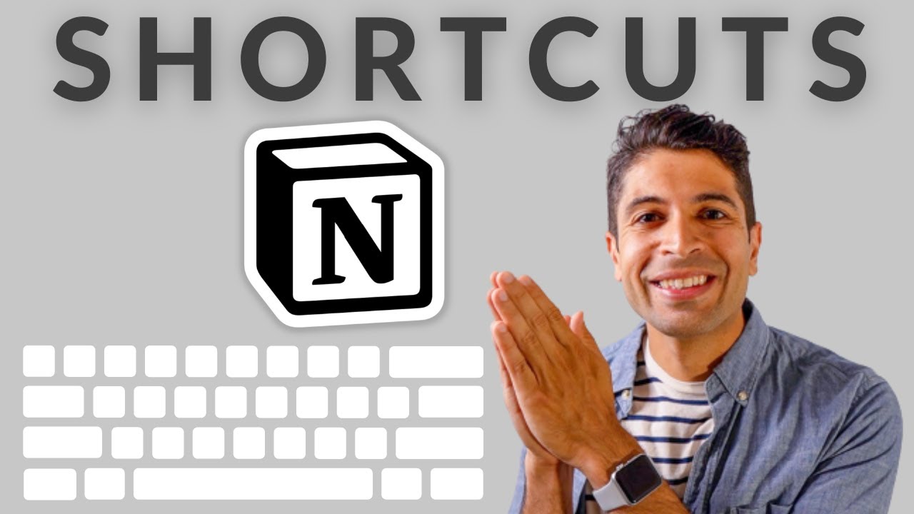 Notion Basics: 5 Simple Shortcuts to Save Time - YouTube