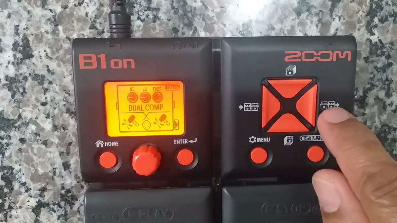 MICROFONE na pedaleira ZOOM B1on! Como equalizar passo a passo. # ...