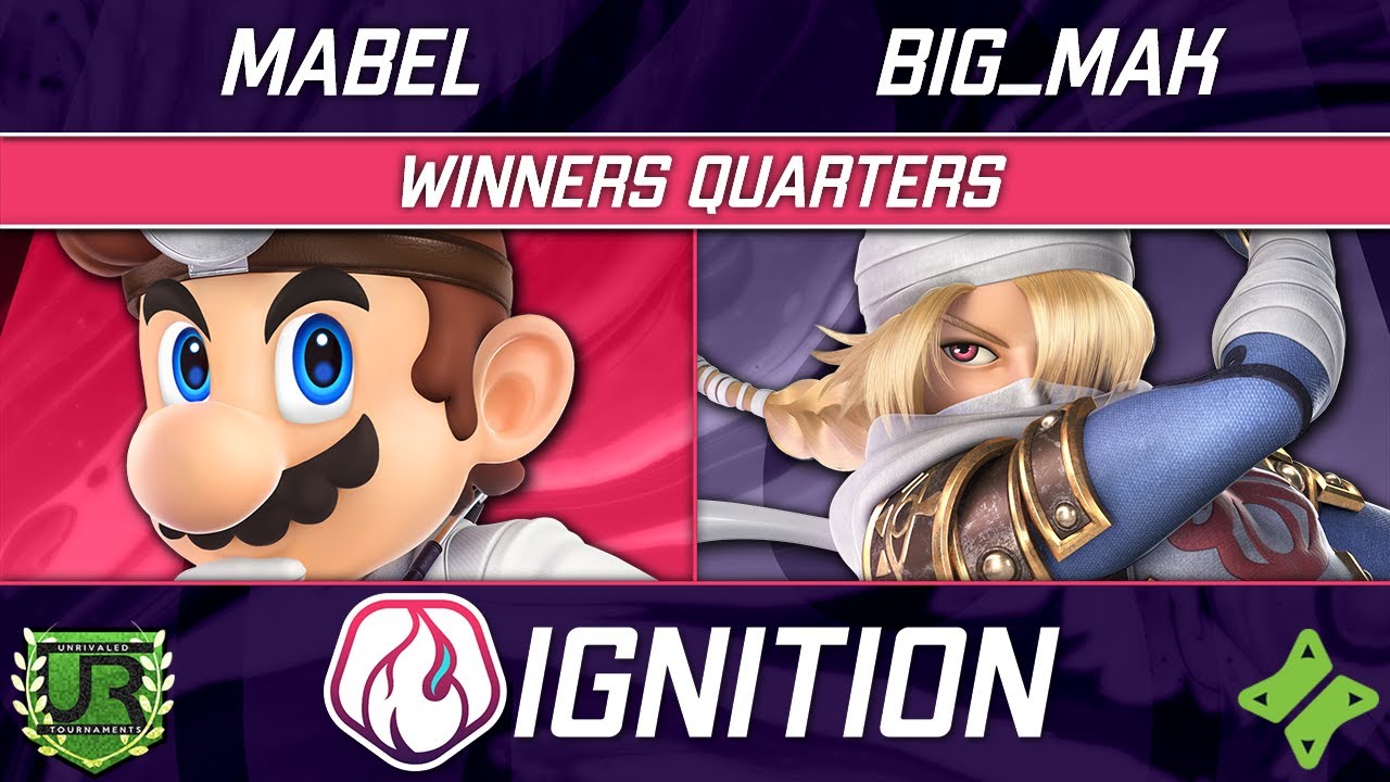 Mabel (Doc) vs big_mak (Sheik) - Ignition 354 WINNERS QUARTERS - YouTube