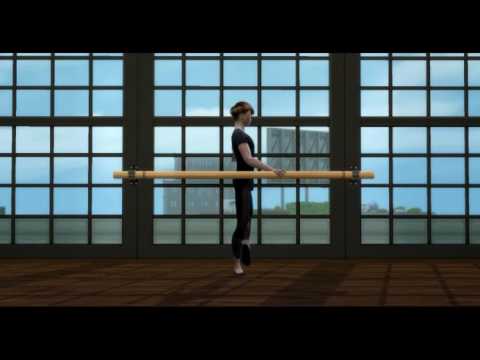 Ballet barre - Sims 4 animation - YouTube