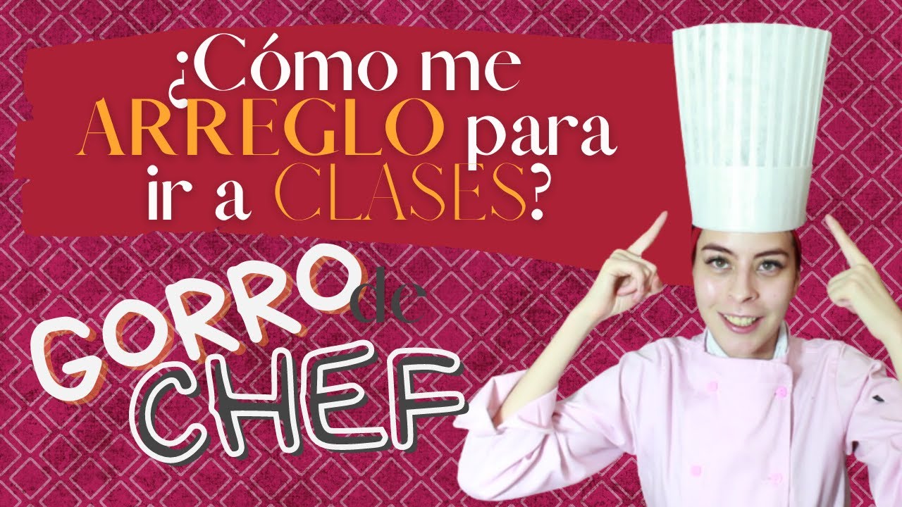 👩🏻‍🍳¿Cómo USAR un GORRO de CHEF?👨🏻‍🍳 - YouTube