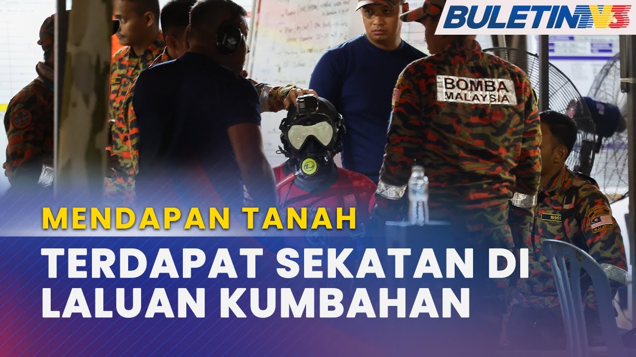 MENDAPAN TANAH | Proses Alih Sekatan Sepanjang 15 Meter - YouTube