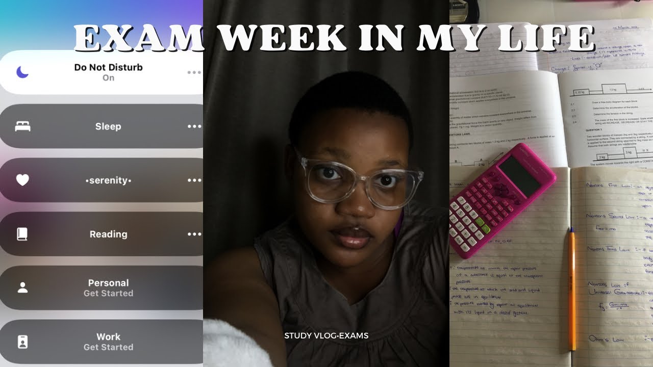 exam week in my life!📚*finals | exams,studying - YouTube