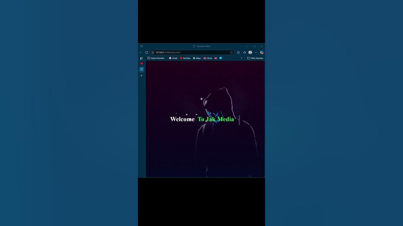 Auto Typing Text Effect Using Css And Javascript Coding Javascript 0113