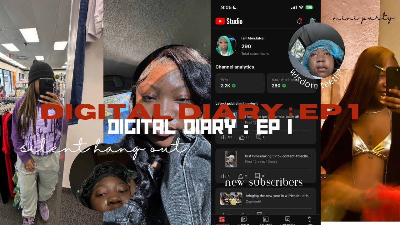 digital diary : episode one , wisdom teeth , new hair & color , new ...