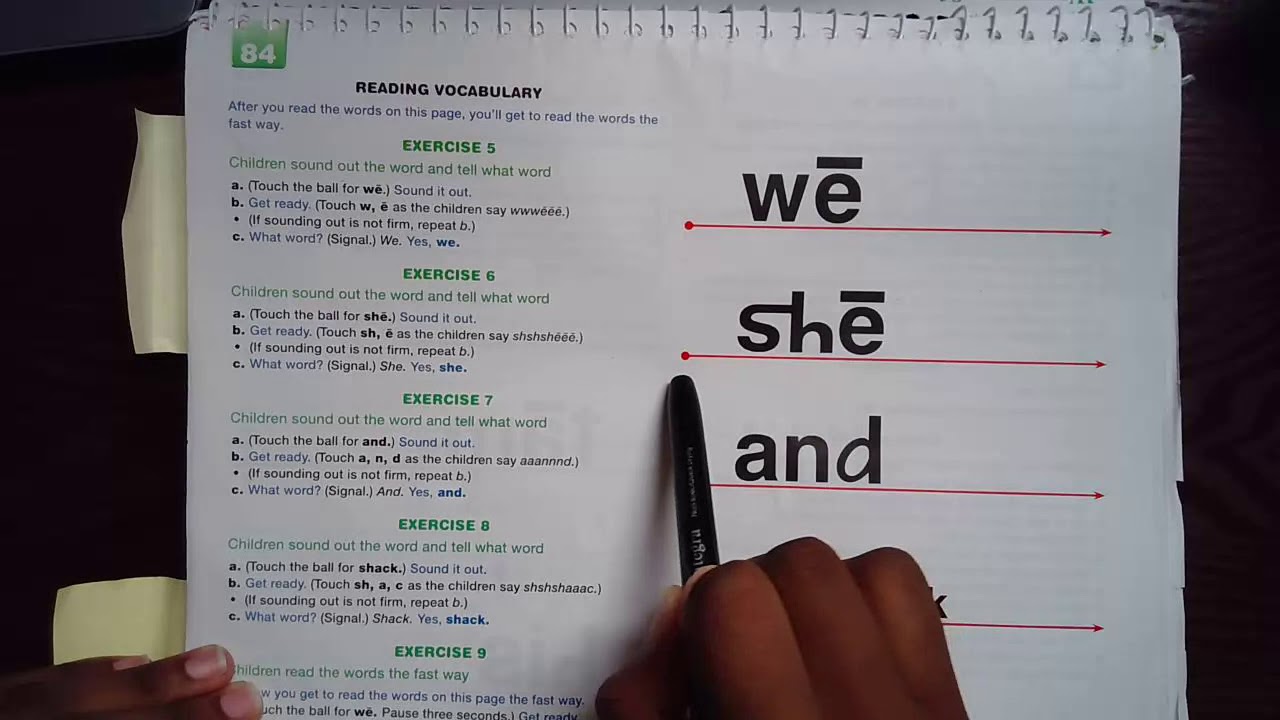 K Reading Mastery Lesson 84 - YouTube