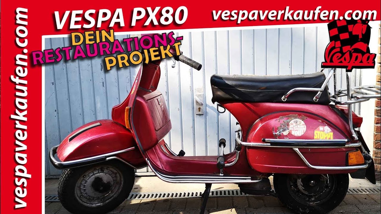 Vespa PX80 zu verkaufen - Bj 1985 36954 km Tachostand ...
