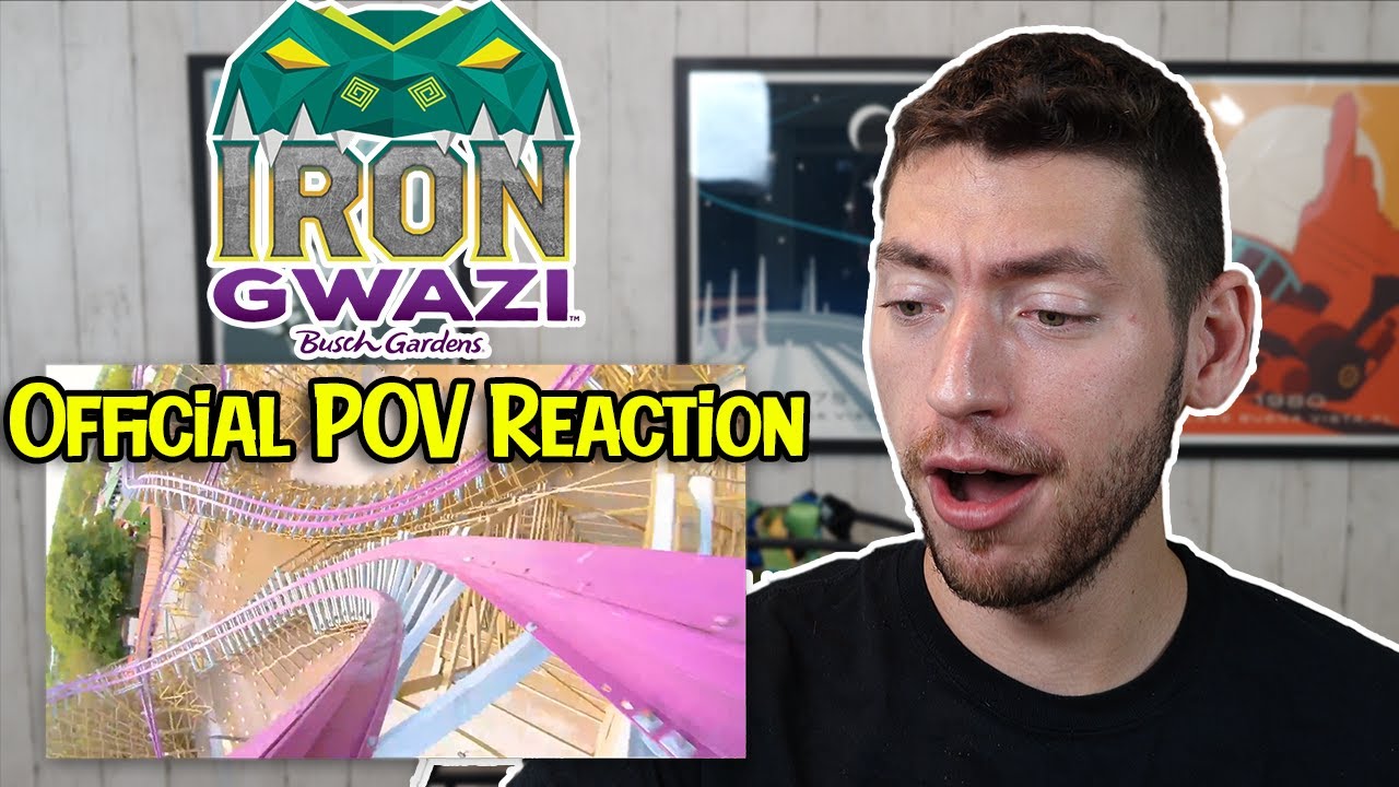 Official Iron Gwazi POV - Reaction and First Impressions! - YouTube