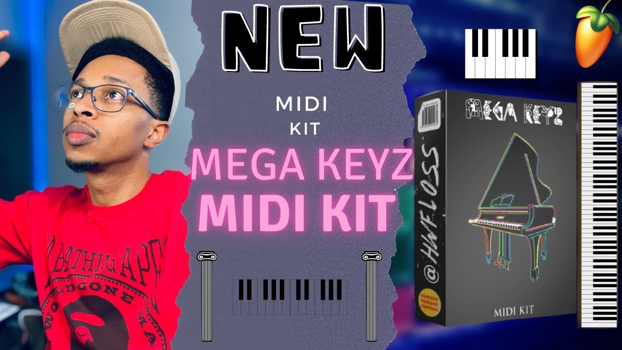 Piano Midi Kit for Producers | Mega Keyz Midi Kit - YouTube