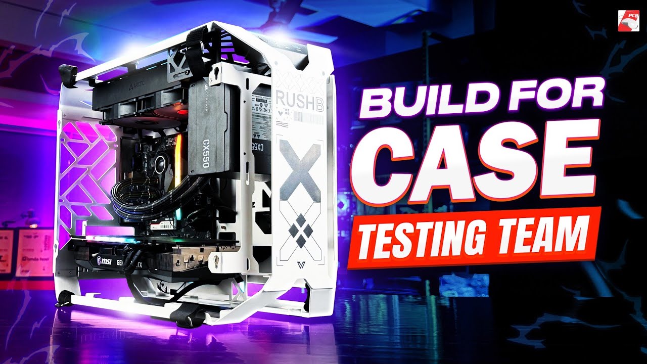 123k BDT Case Testing System PC Build - YouTube