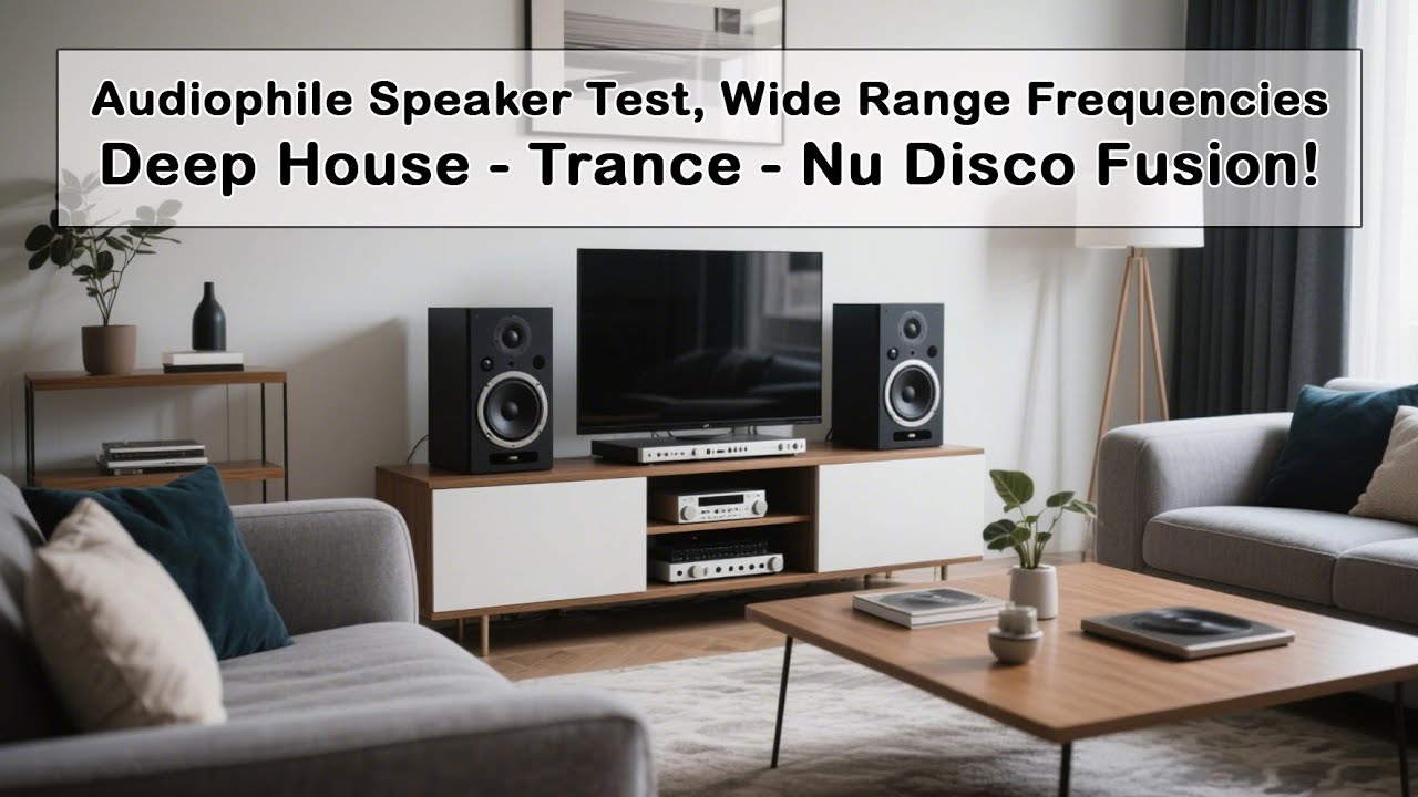 Wide Range Frequencies for Speaker Test, Deep House - Trance - Nu Disco ...