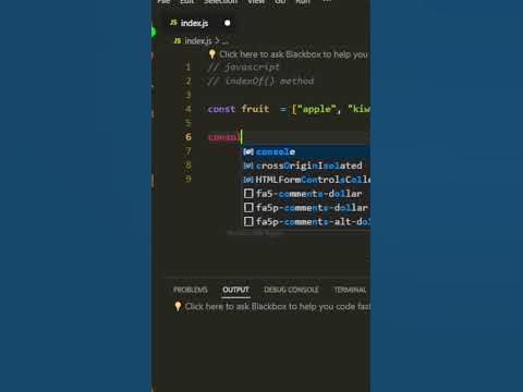 indexOf() method in javascript #webdevwithrajeev #javascripttutorial #coding #indexOf() - YouTube