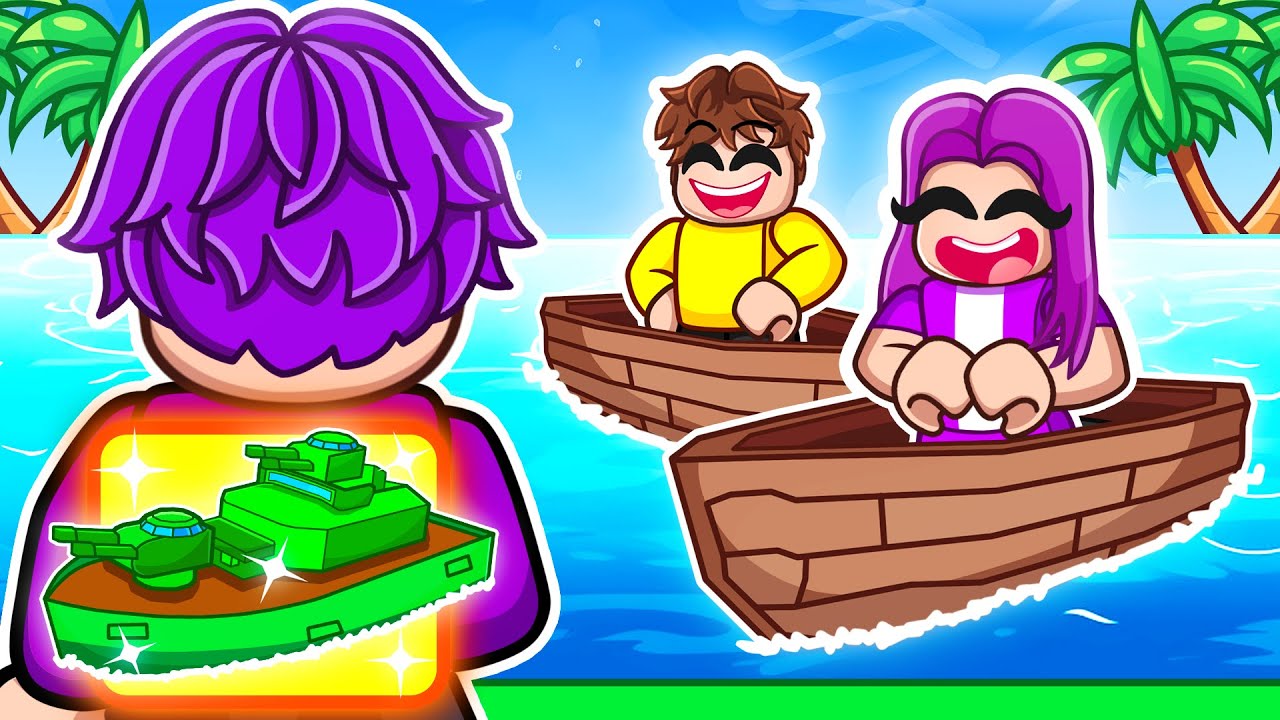 I Pretended to be a NOOB in Roblox Build a Boat, Then used a $100,000 ...