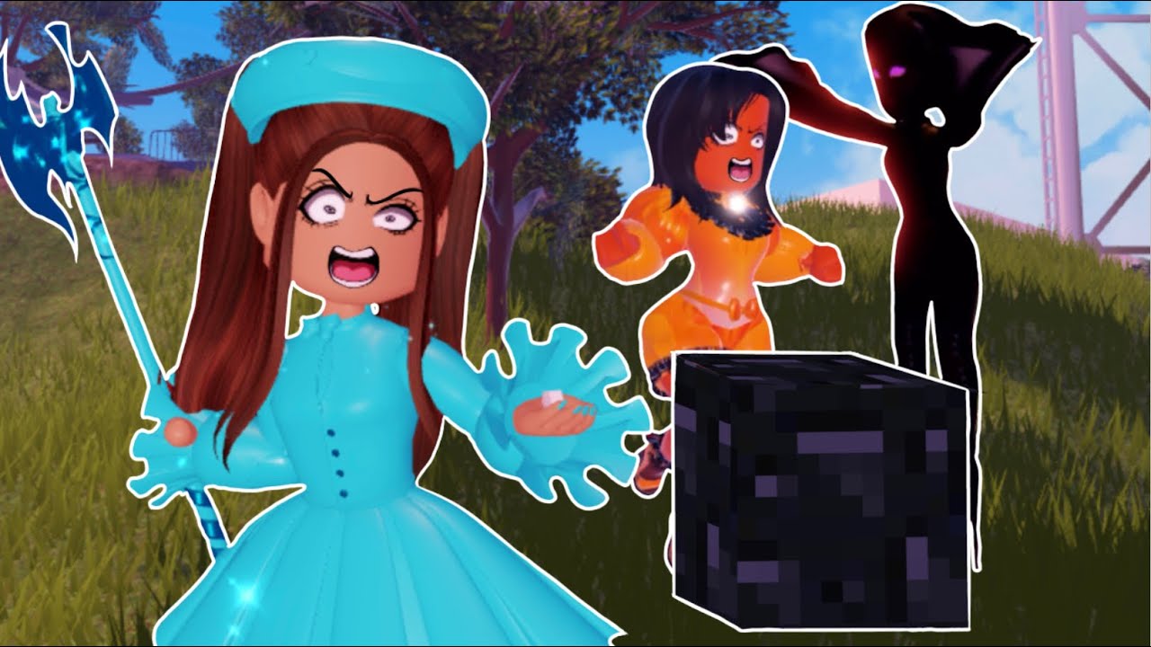 What If MINECRAFT Was In ROYALE HIGH?!? - YouTube