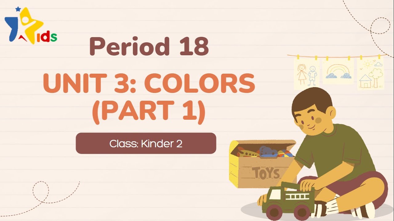 Unit 3: Colors ( ISS 1 ) - YouTube