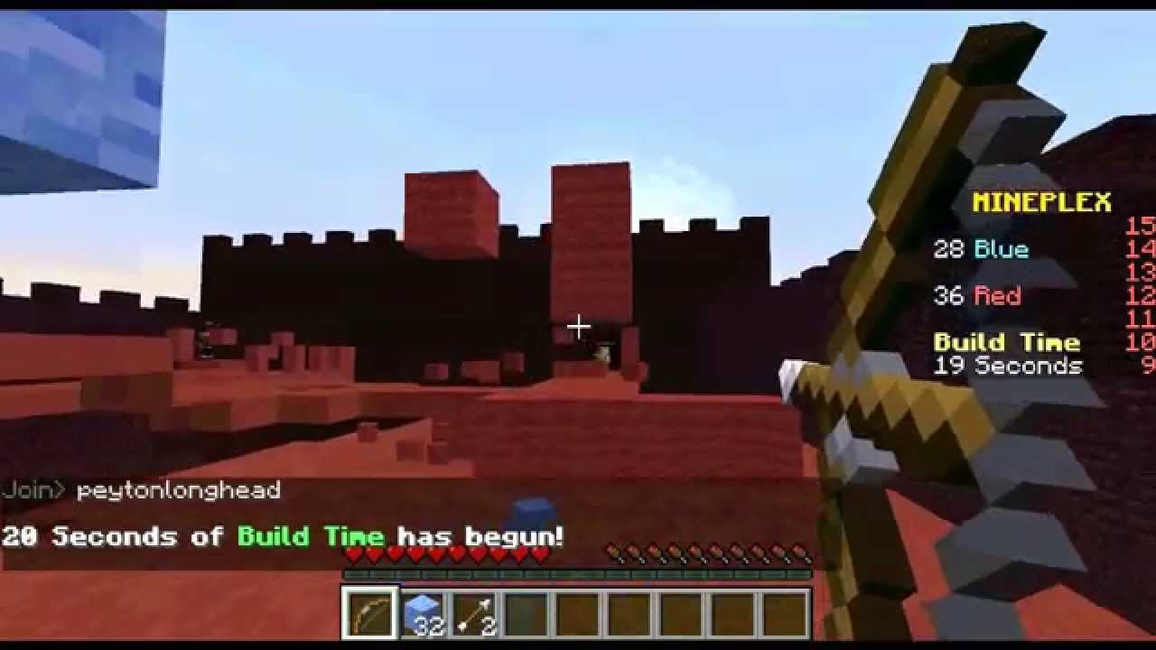 tuft wars minecraft mini-games #2 - YouTube