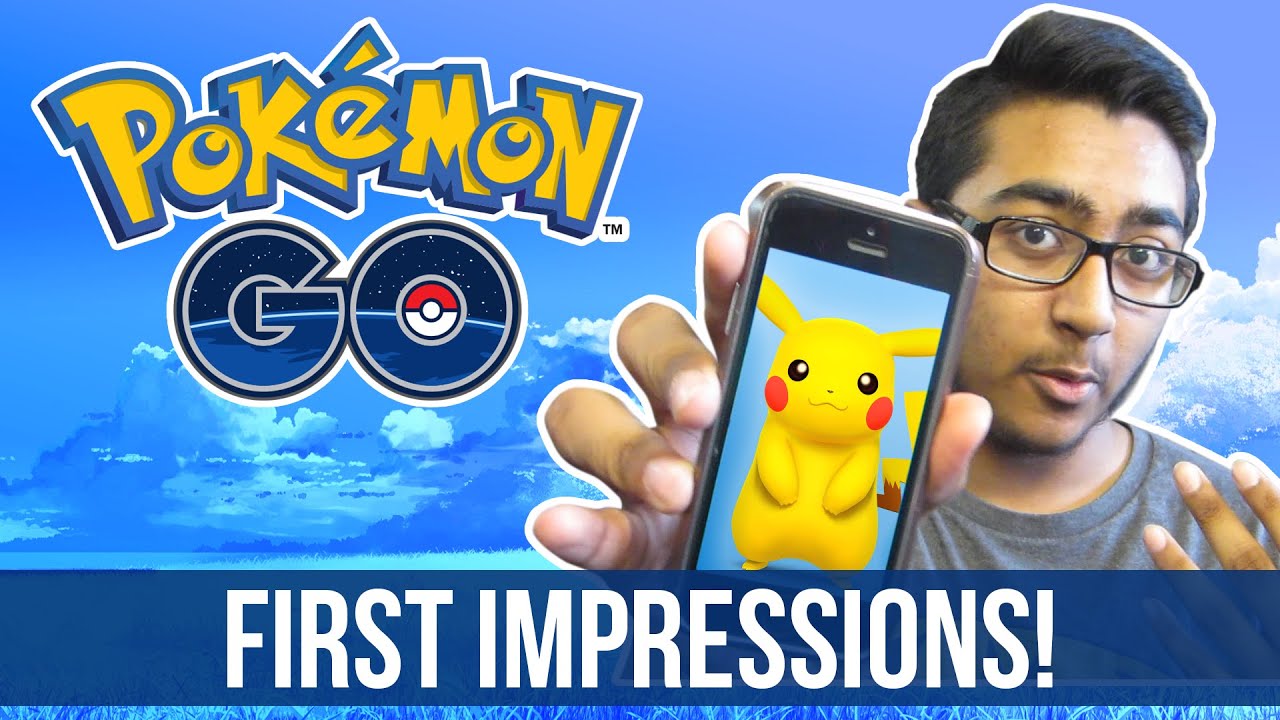 Pokemon GO First Impressions! - YouTube