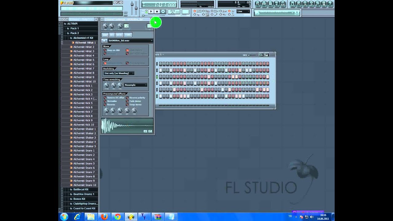 Fl Studio-Making Beat with using Sample - YouTube