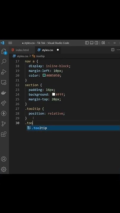 CSS Tip #7 - CSS Tooltip #shorts - YouTube