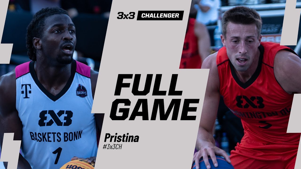 Baskets Bonn Telekom 🇩🇪 vs Washington DC 🇺🇸 | Full Pool Game | FIBA 3x3 ...
